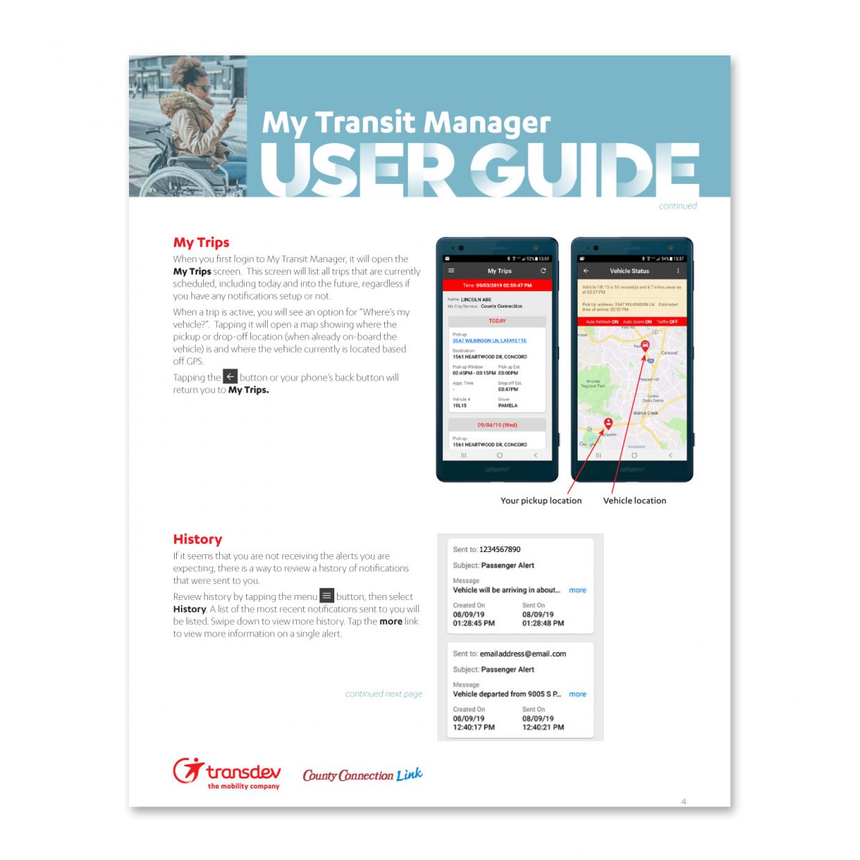 “My Transit Manager” App User Guide – Muse Design